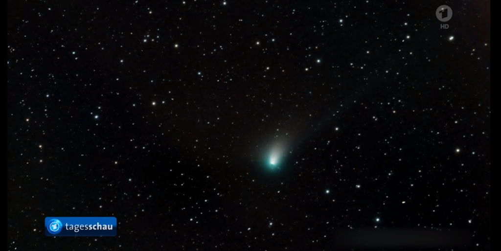 Volkssternwarte München » Winter-Komet C/2022 E3 (ZTF)